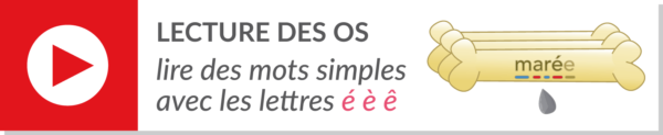Syllabes E avec accent É, È, Ê : vidéos + fiches à imprimer GS CP