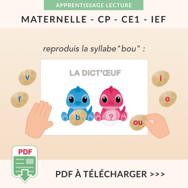 Syllabes avec G et GU qui font le son [g] : vidéos + fiches à imprimer