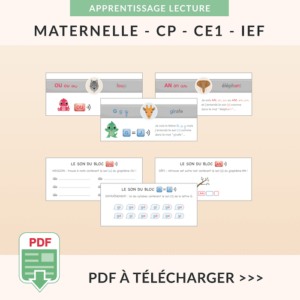 Fiches des sons à imprimer parfaites pour le CP et la remédiation