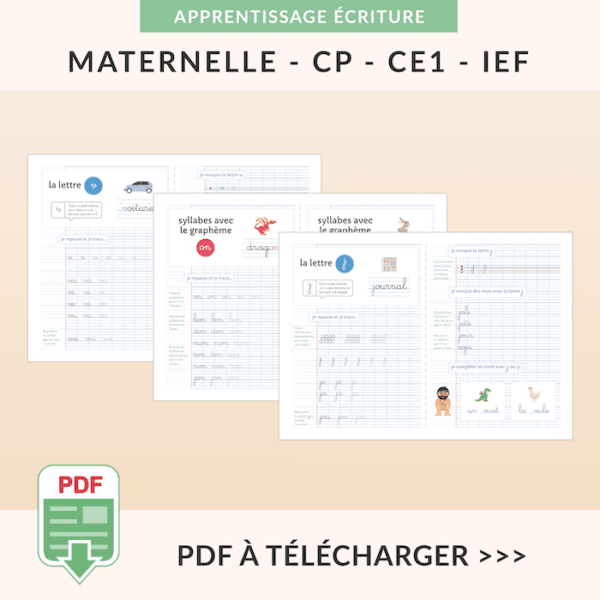 Le son des lettres : cartes aide-mémoire à imprimer GS CP CE1
