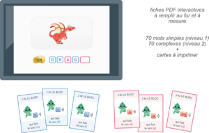 Mots simples lettre E avec accent : lecture facile pas à pas en vidéo