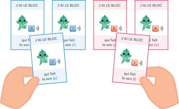 Fiches encodage modifiables pour reconstituer des mots pas à pas