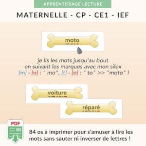 Programme vidéo pour apprendre à lire pas à pas - GS - CP - CE1 - IEF