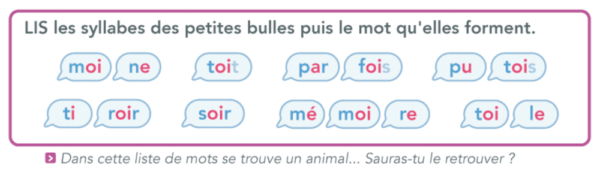 Cahier de lecture Méthode Syllabique Bobo (version PDF)