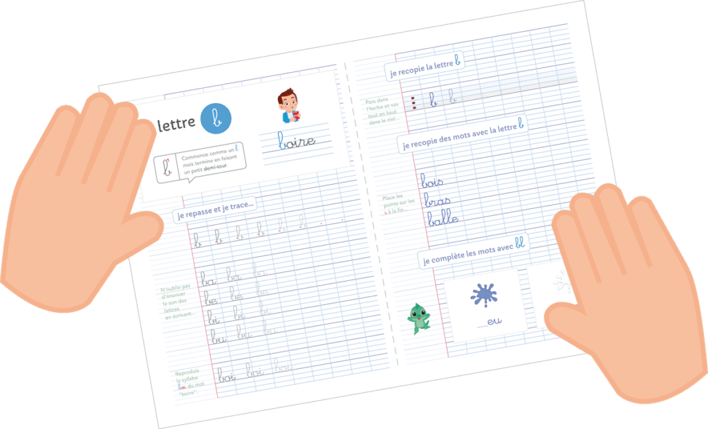 Kit apprentissage écriture complet : plus de 150 fiches progressives