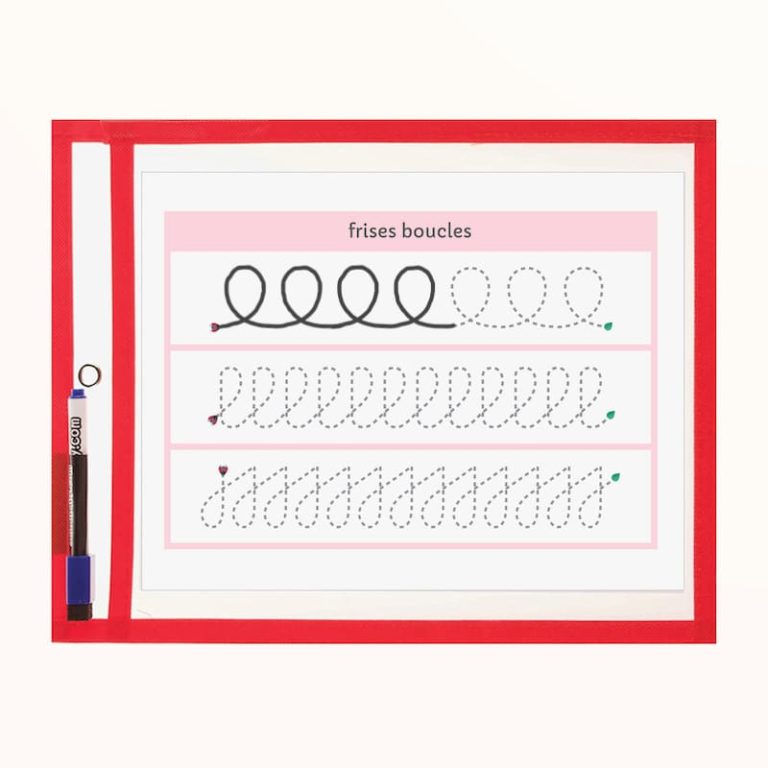 Kit apprentissage écriture complet : plus de 150 fiches progressives