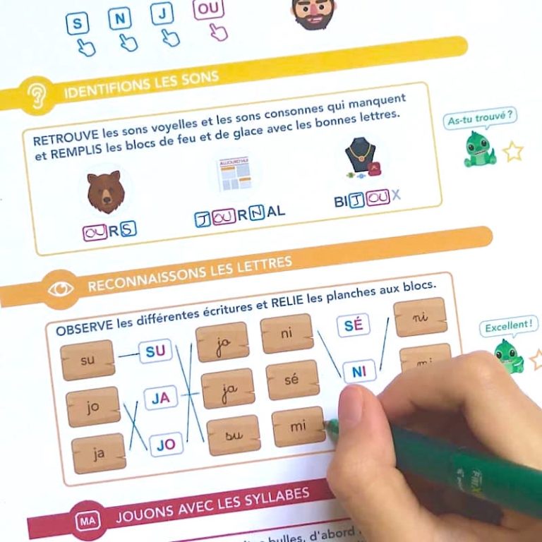 Cahier lecture niveau 1 (version imprimable) Apprendre avec Bobo