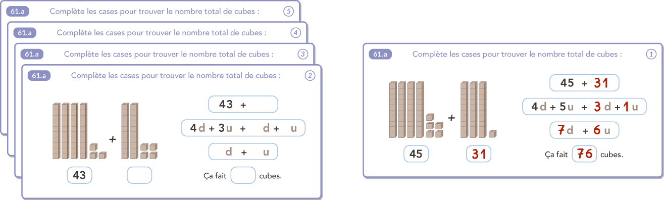 Numération et calcul CP : fiches à imprimer (programme complet)