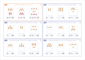 Numération et calcul CP : fiches à imprimer (programme complet)