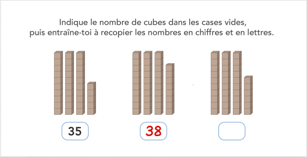 Écrire les nombres en lettres : fiches d'écriture prêtes à imprimer...