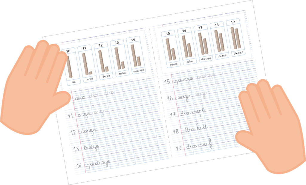 Écrire les nombres en lettres : fiches d'écriture prêtes à imprimer...