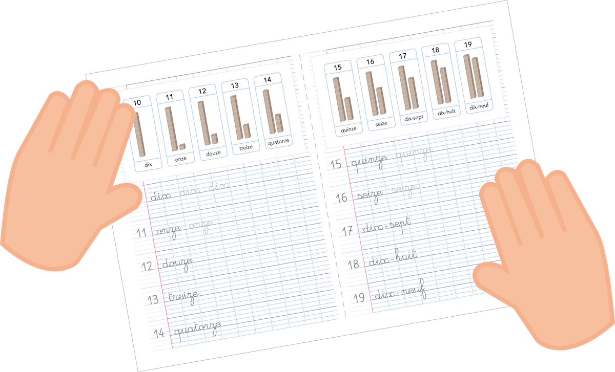 Écrire les nombres en lettres : fiches d'écriture prêtes à imprimer...