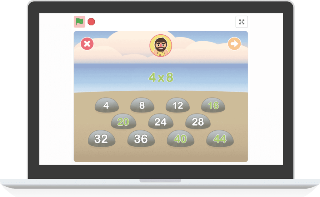 Tables de multiplication : jeu éducatif en ligne (PC et Mac)